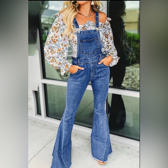 Jeans | Dark Blue Overalls | Poshmark